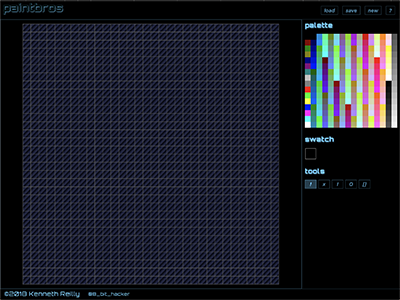 paintbros - retro bitmap editor